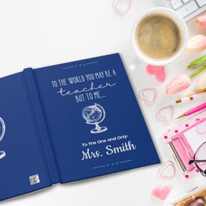 Personalized End of Year Teacher Appreciation Keepsake Journal Gift ...