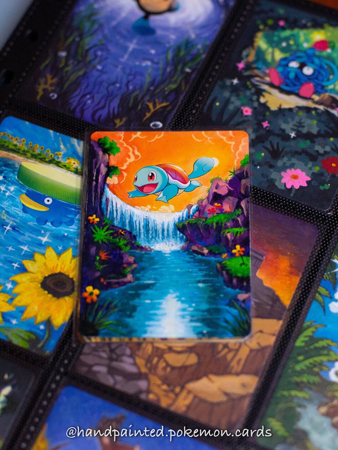 Commission Custom Hand Painted Pokemon Card - Etsy UK