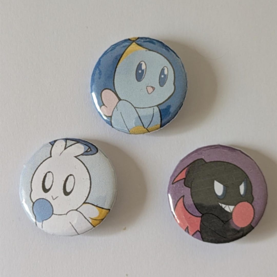 Chao Button Badges - Etsy