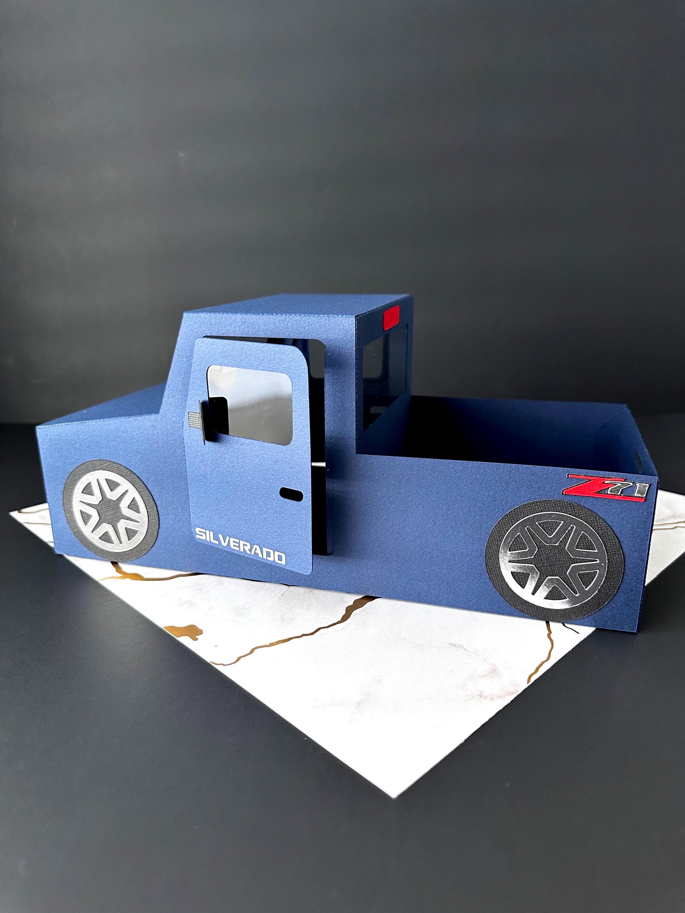 3D Single Cab Custom Truck Paper Gift Box - Etsy