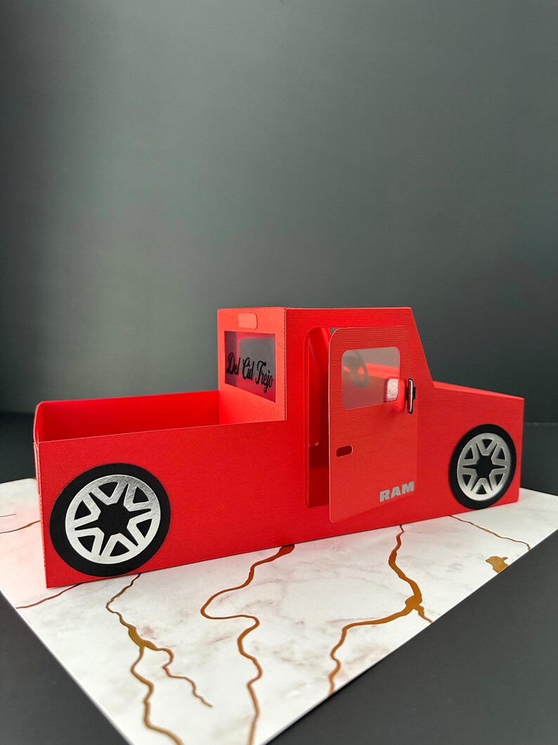 3D Single Cab Custom Truck Paper Gift Box - Etsy