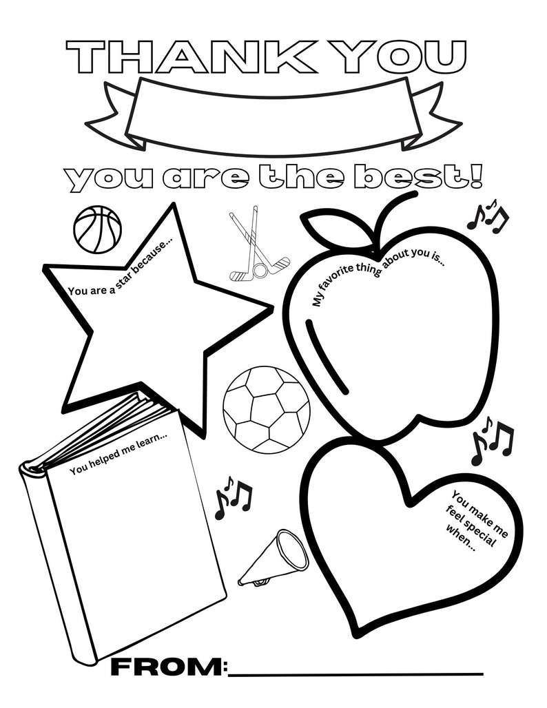 Teacher Appreciation Bundle Thank You Teacher Thank You Card Digital ...