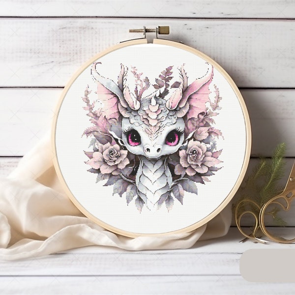 Dragon Cross Stitch - Etsy