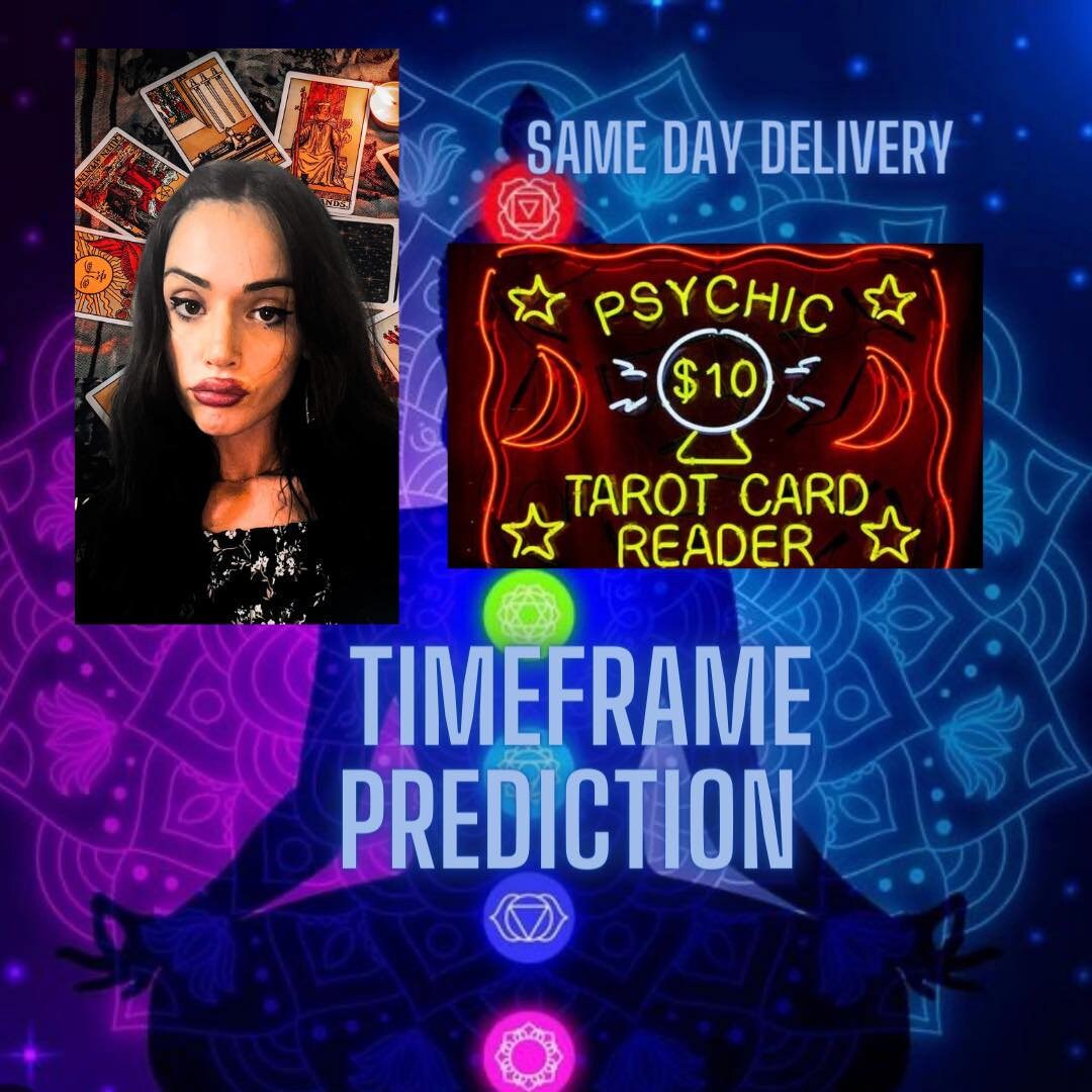 Timeframe Prediction Tarot Psychic Reading Same Day Delivery 98% Accuracy - Etsy