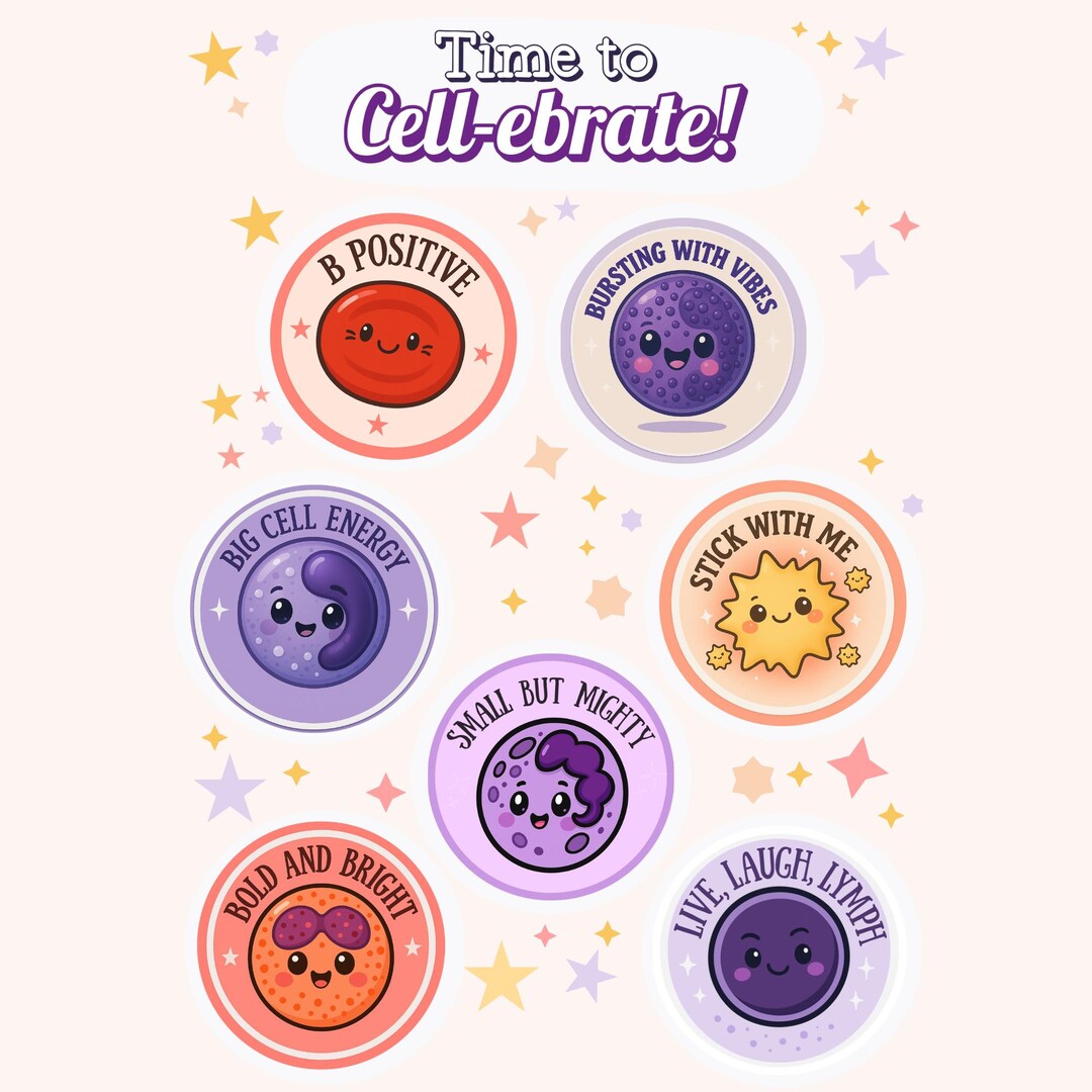 Rodney & Co. Science Sticker Pack – 7 Pngs + 1 PDF Sheet | Digital ...