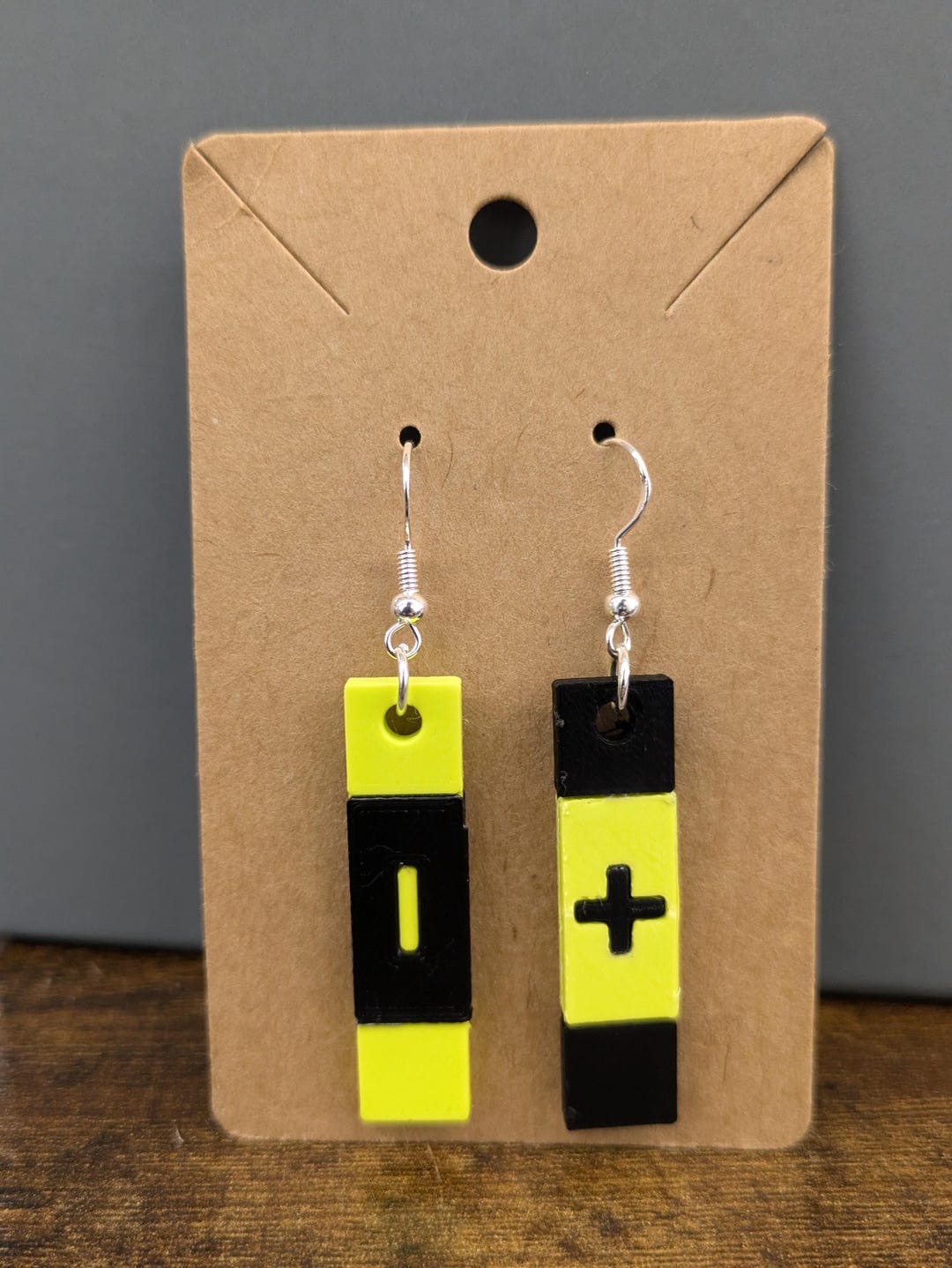 Game Element Earrings Vex Robotics - High Stakes, Positive Negative ...