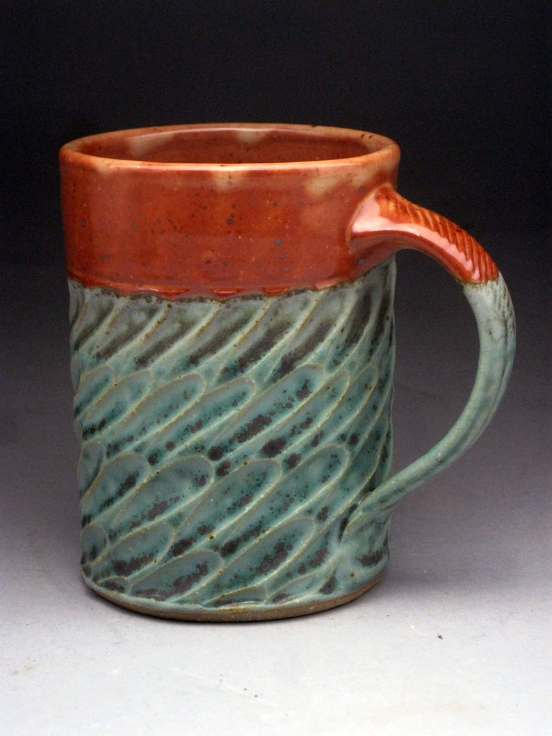 Large Stoneware Coffee Mug-Made to Order | Etsy