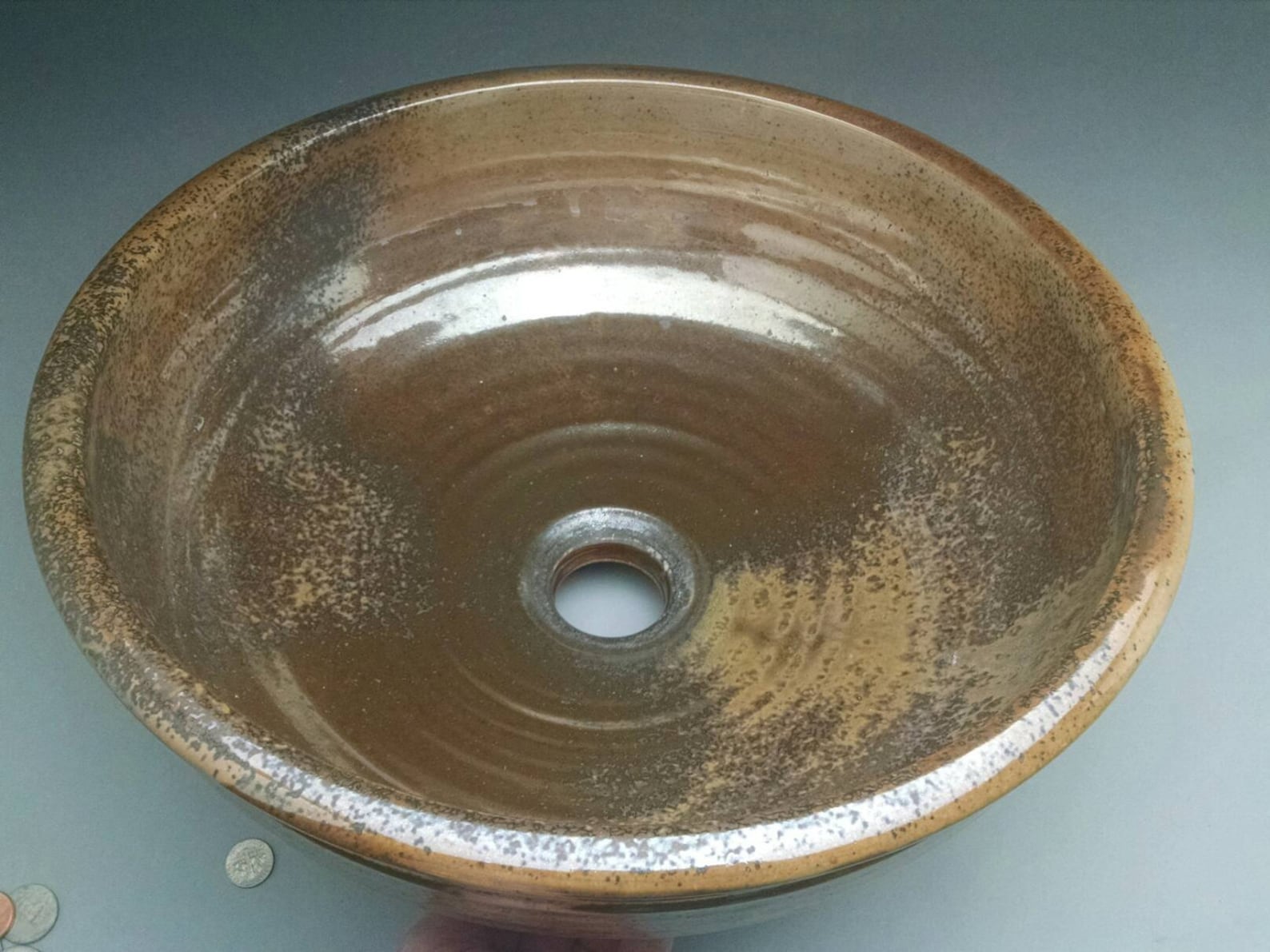 Handmade Pottery Sink for Your Bathroom Remodeling Project - "drop-in ...