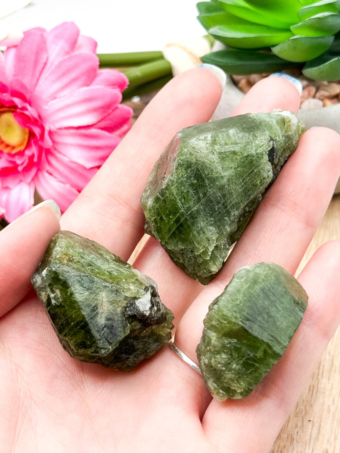 Diopside Raw Crystal - Etsy