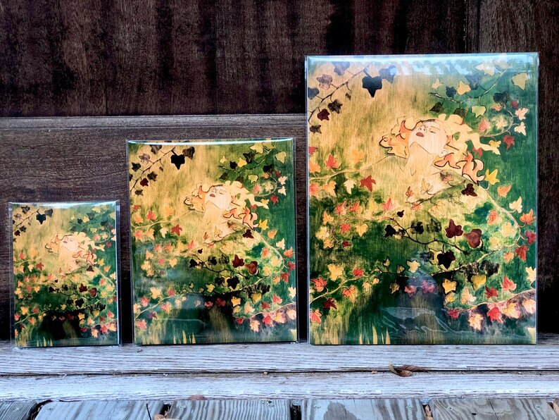 Ivy Lady : Fine Art Print - Etsy