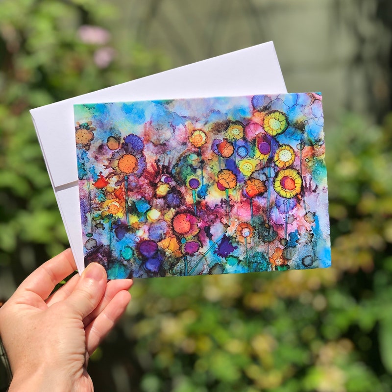 Abstract Greeting Cards - Etsy