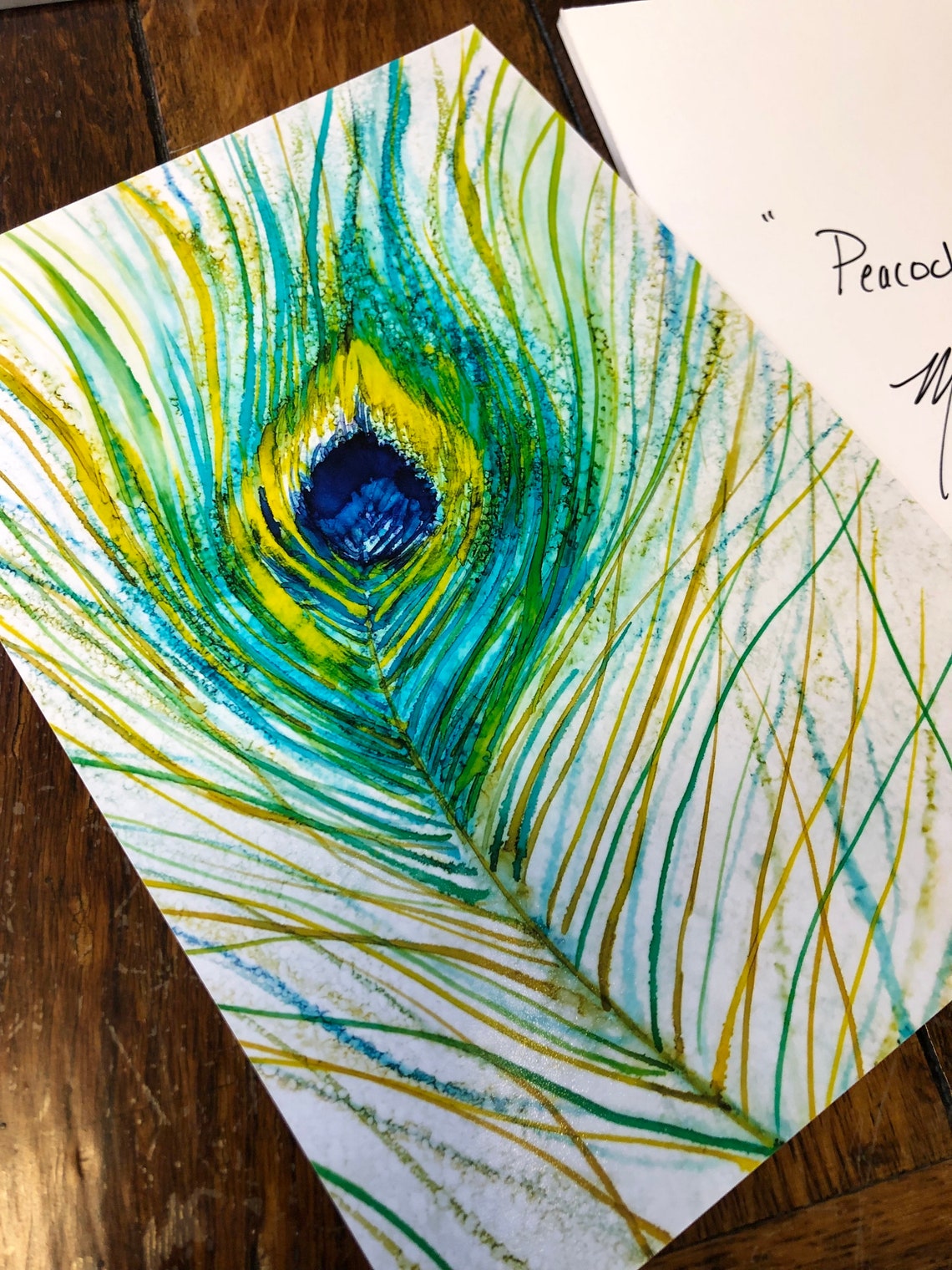 Peacock Feather : Fine Art Print - Etsy