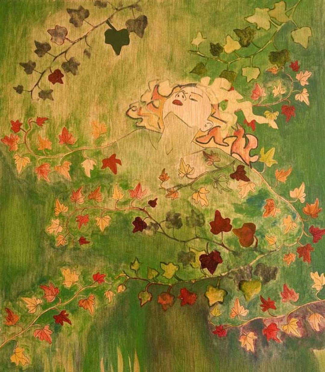 Ivy Lady : Fine Art Print - Etsy