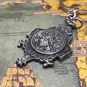 Handmade Dark Souls Artorias Necklace and Keychain Silver Pendant 1:1 ...