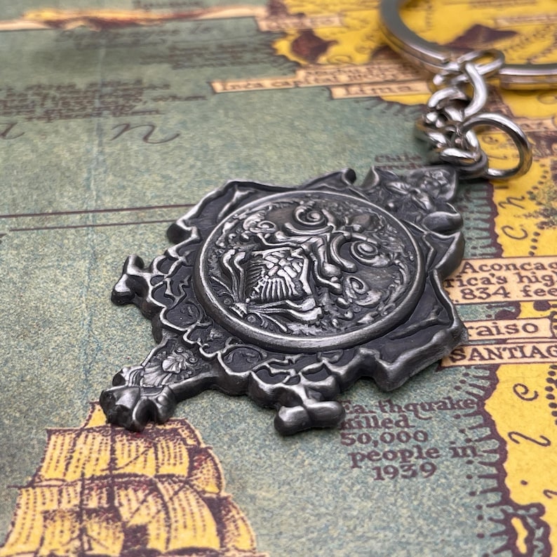 Handmade Dark Souls Artorias Necklace and Keychain Silver Pendant 1:1 ...