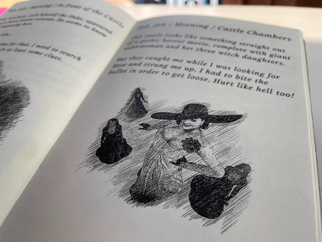 Ethan Winters Diary Journal Notebook Resident Evil Village Merchandise ...