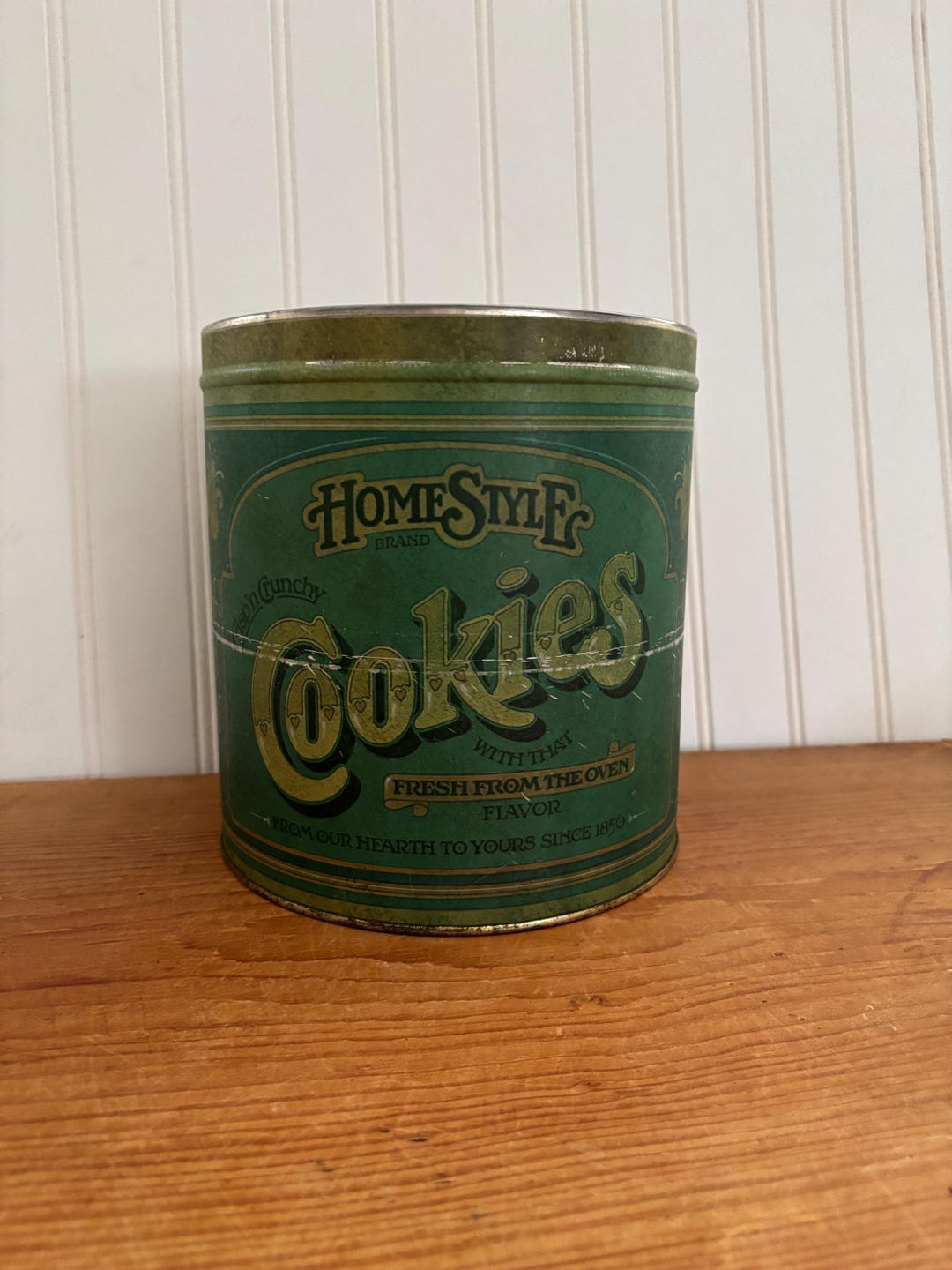 Vintage Ballonoff Cleveland Ohio Home Style Cookie Tin Metal Canister 7 ...