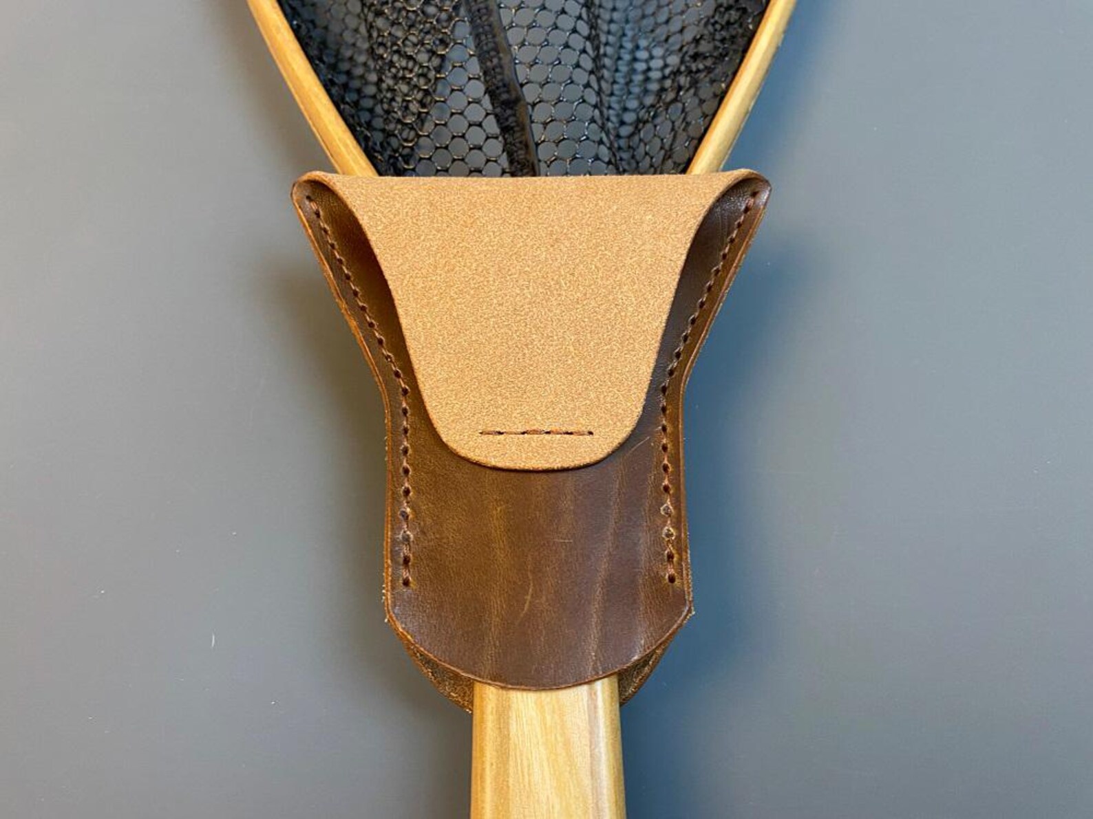 Personalized Leather Landing Net Holster - Etsy