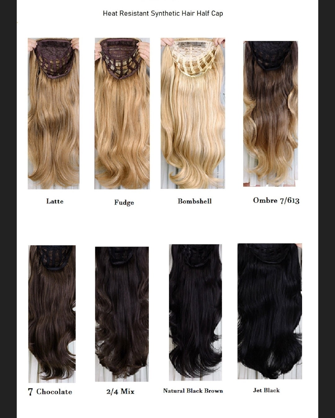 Hair Extensions, Hair Toppers, 3/4 Hair Pieces, Synthetic Wig ...