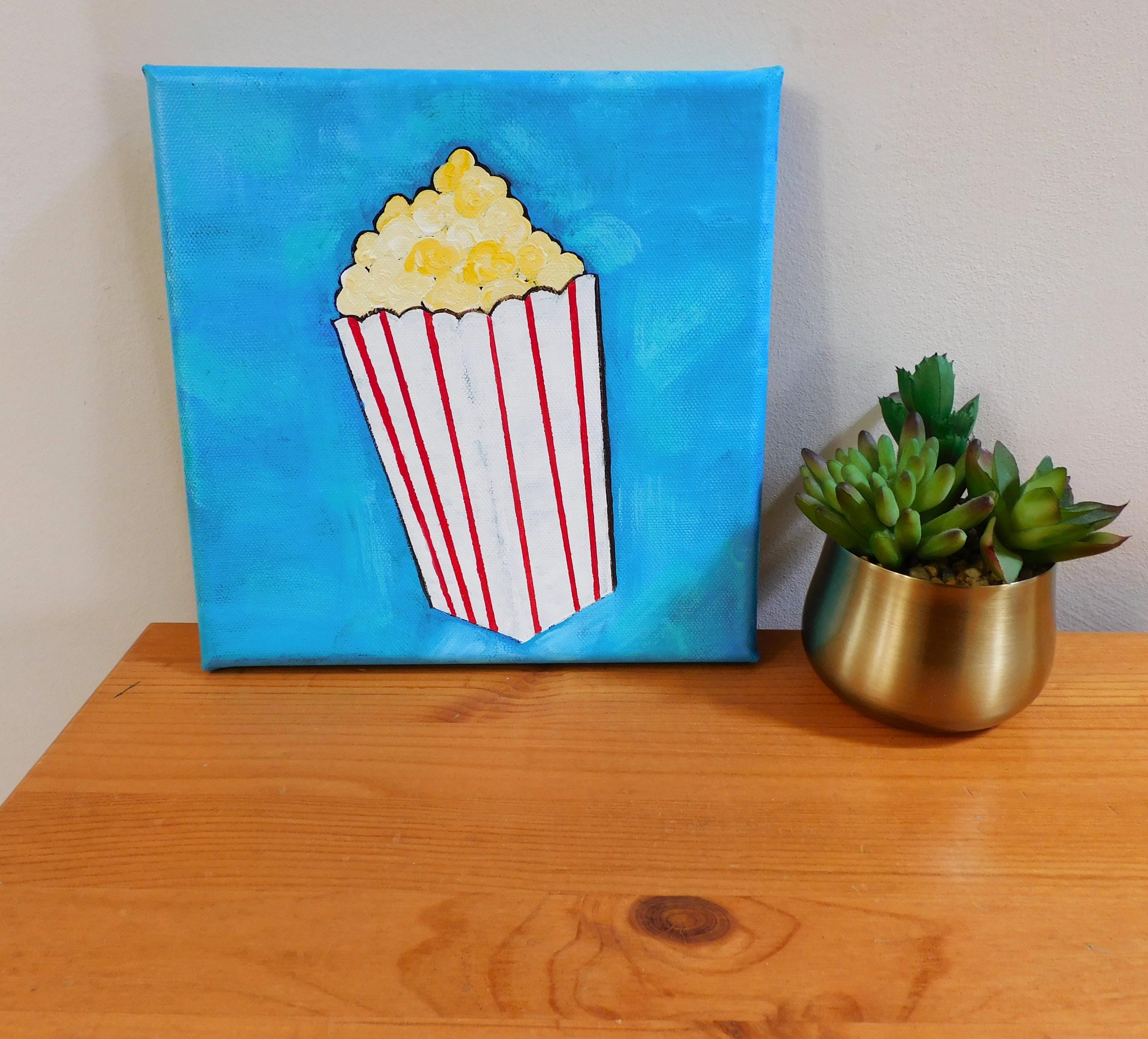 Popcorn Painting - Etsy