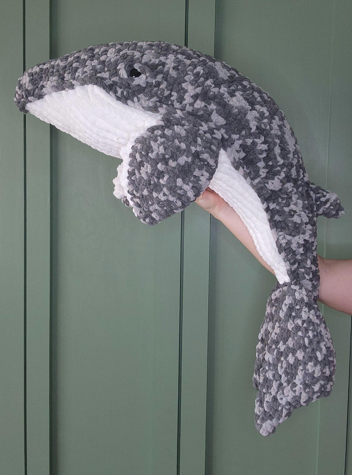 Handmade Plush Humpback Whale | Large Stuffed Animal - Etsy