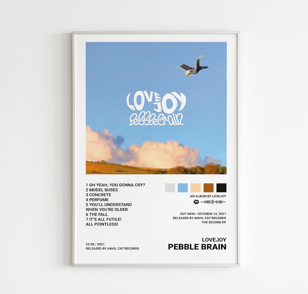 Lovejoy Poster, Pebble Brain Album Poster, Album Cover Wall Posters ...