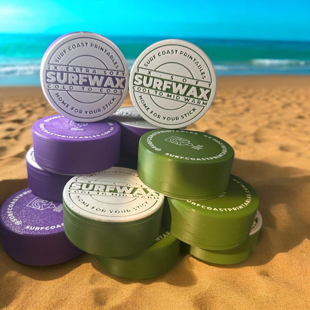 SURFWAX Container: Durable Sand-free Surfboard Wax Storage - Etsy