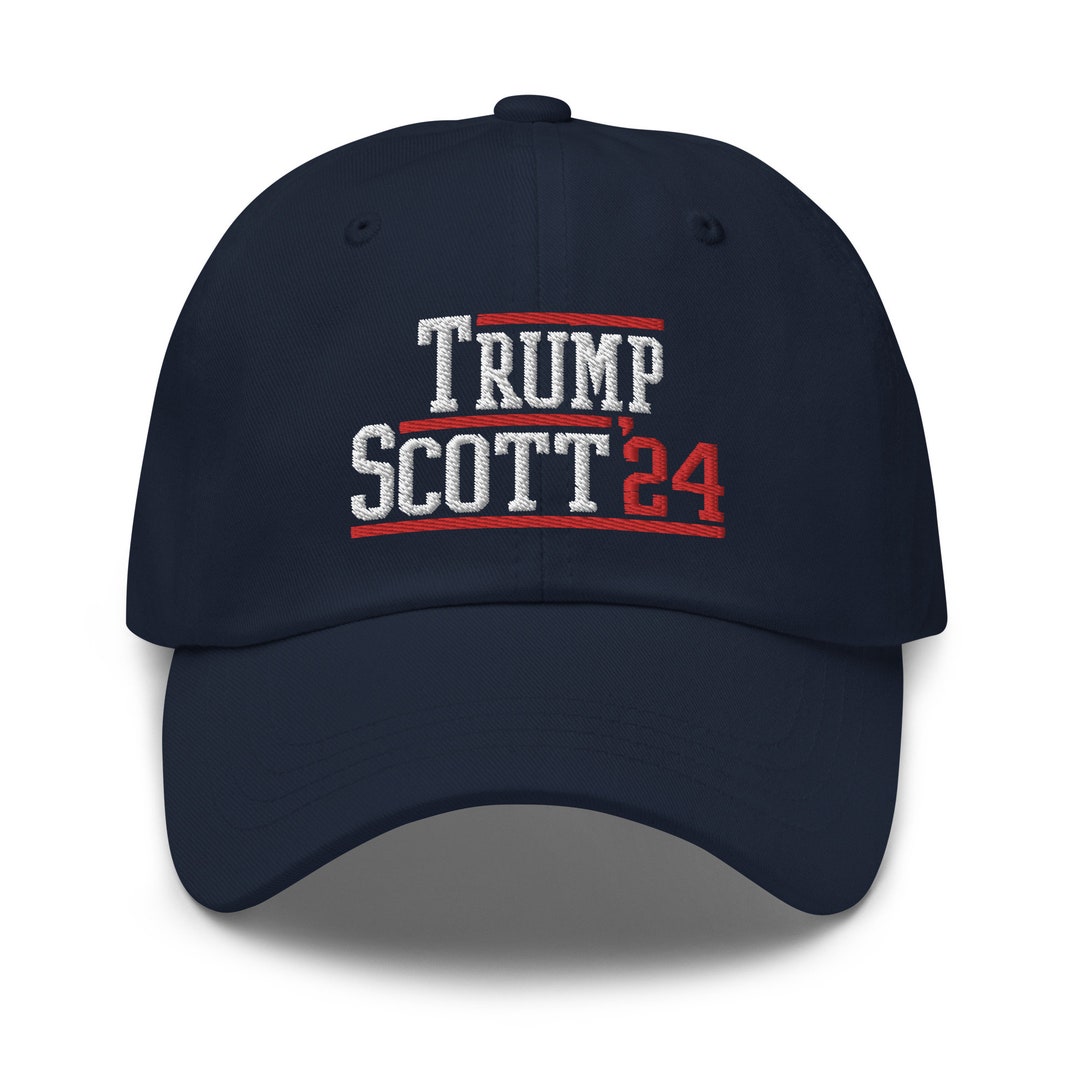 Donald Trump Tim Scott 2024 Dad Hat - Etsy