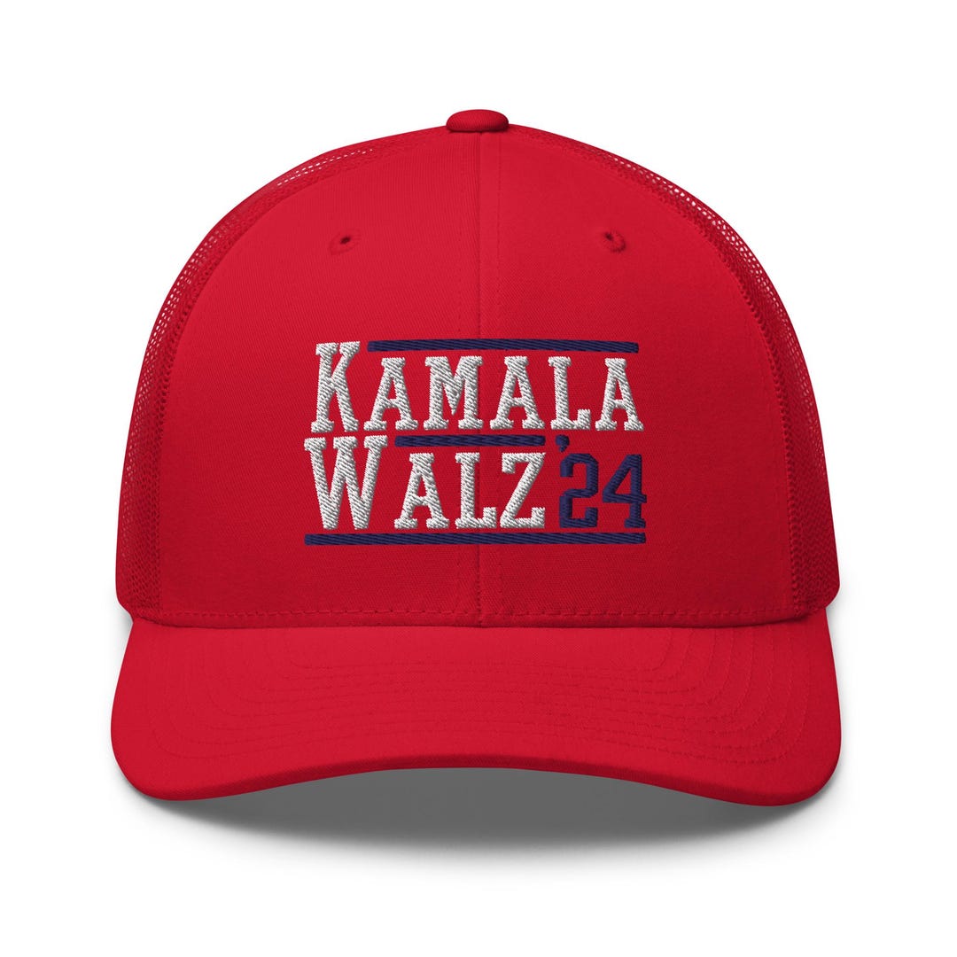 Kamala Harris Tim Walz 2024 24 Retro Trucker Hat - Etsy