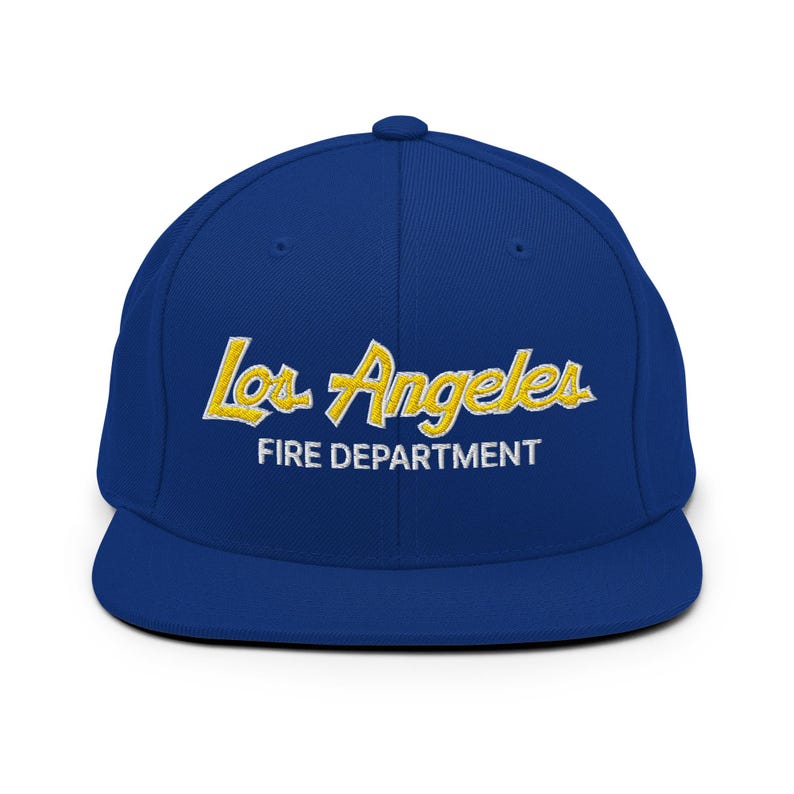 LAFD Los Angeles Fire Department Football Vintage Sports Script ...