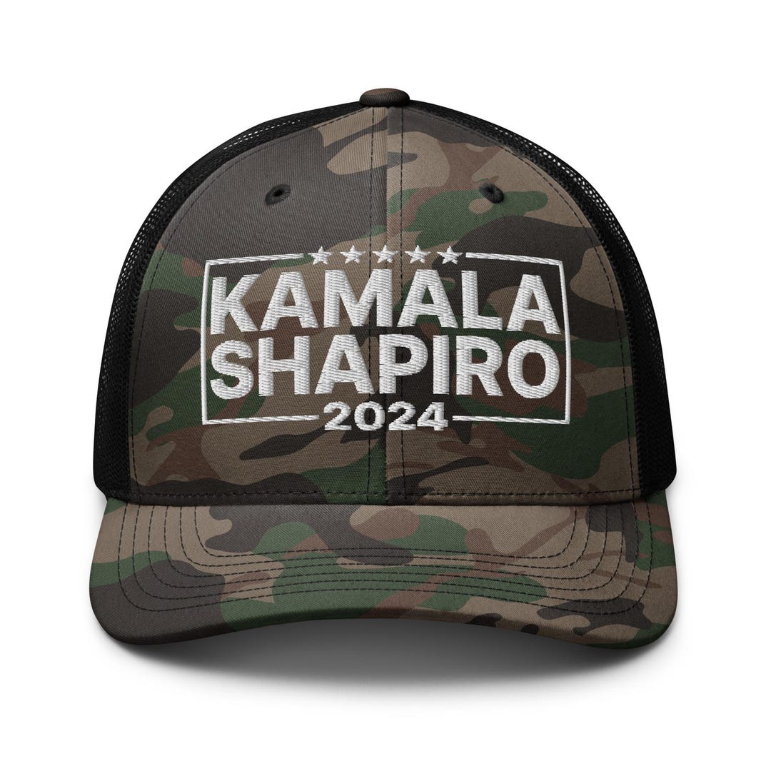 Kamala Harris 2024 Ben Shapiro Camo Trucker Hat - Etsy