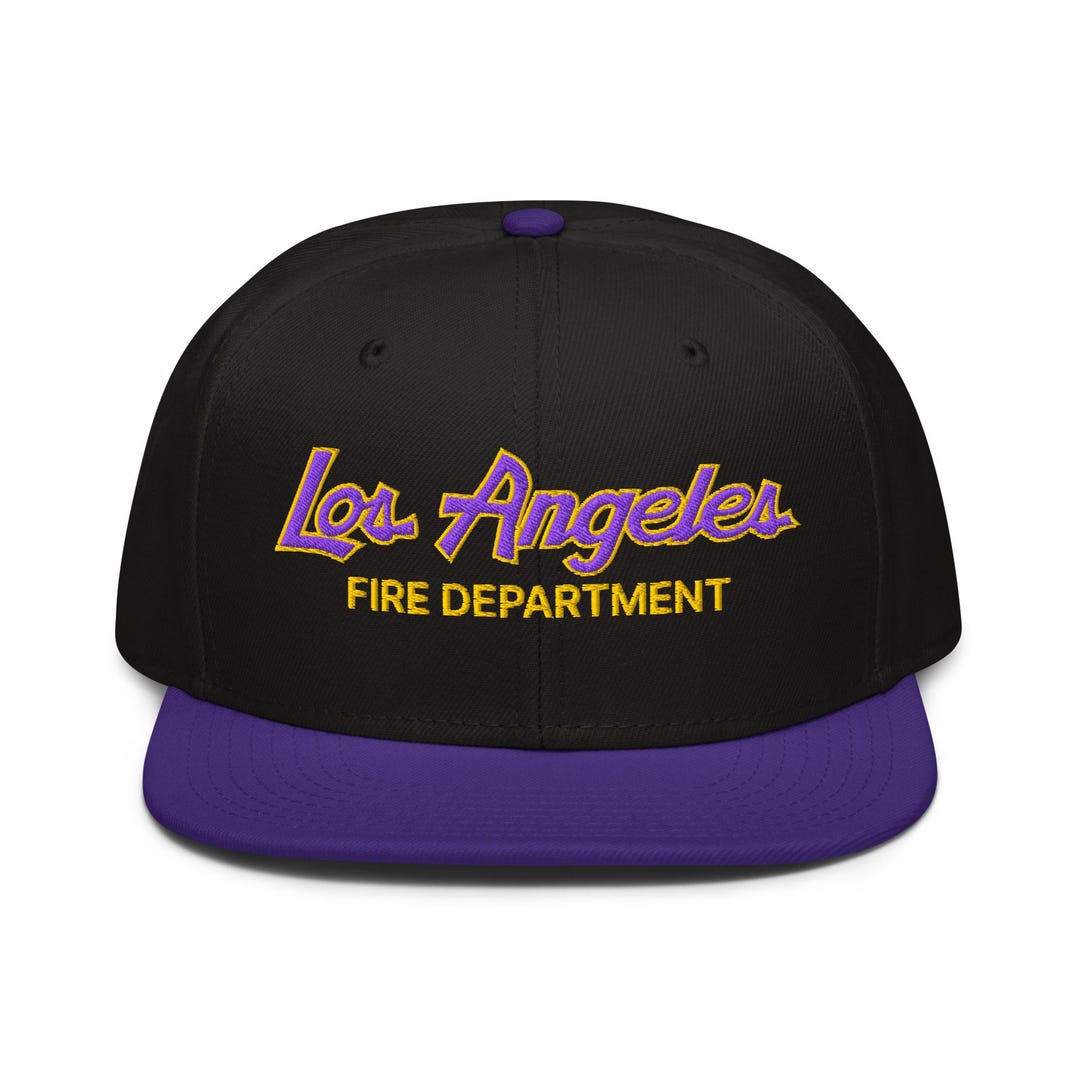 LAFD Los Angeles Fire Department Basketball Vintage Sports Script ...