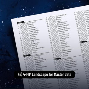Star Wars Unlimited Checklist Printable Card List Minimal SWU Binder ...