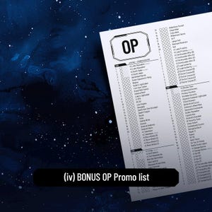 Star Wars Unlimited Checklist Printable Card List Minimal SWU Binder ...