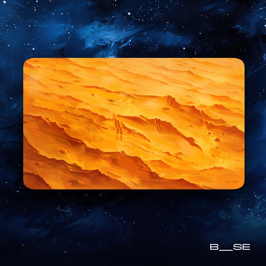 Basemat™ SAND 24" X 14" Single Playmat Gaming Base Scene Mat TCG CCG ...