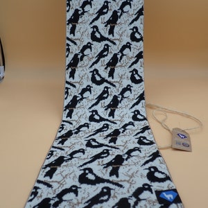 Alpaca Scarf Magpie Mischief Knit - Made in Montana USA - Etsy