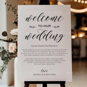 24x36 Sign Mockup, Reception Sign Mockup, Wedding Sign Mockup, 24x36 ...