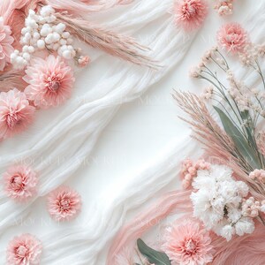 Pink Flat Lay Mock Ups, Desk Table Flat Lay Mockup, Stock Photo ...