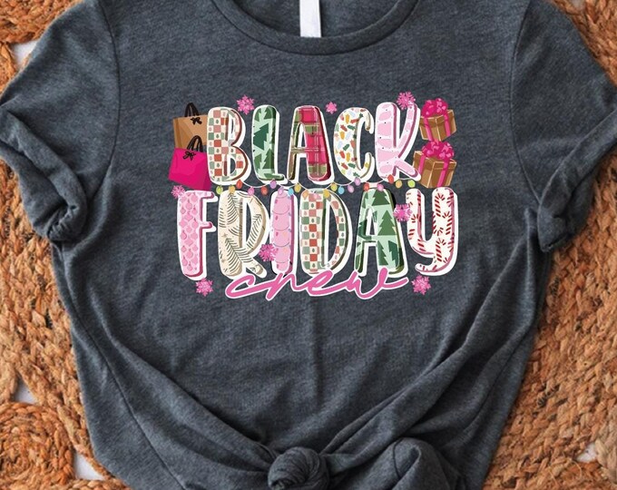 Matching Black Friday Group Shirts, Black Friday Shopping Crew Tshirt ...