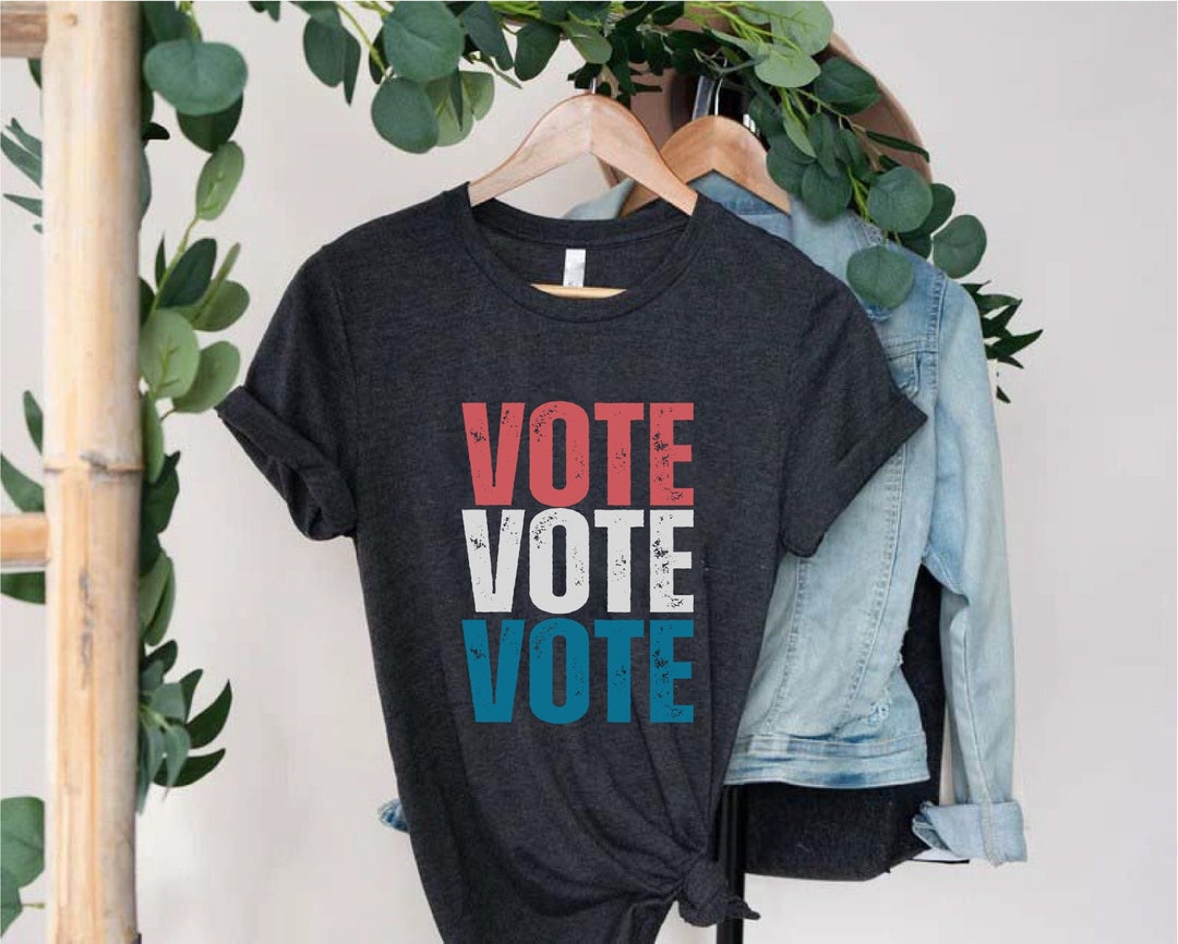 Vote Red White and Blue Shirt, Election 2024 Shirt, Voter Shirt, Anti ...