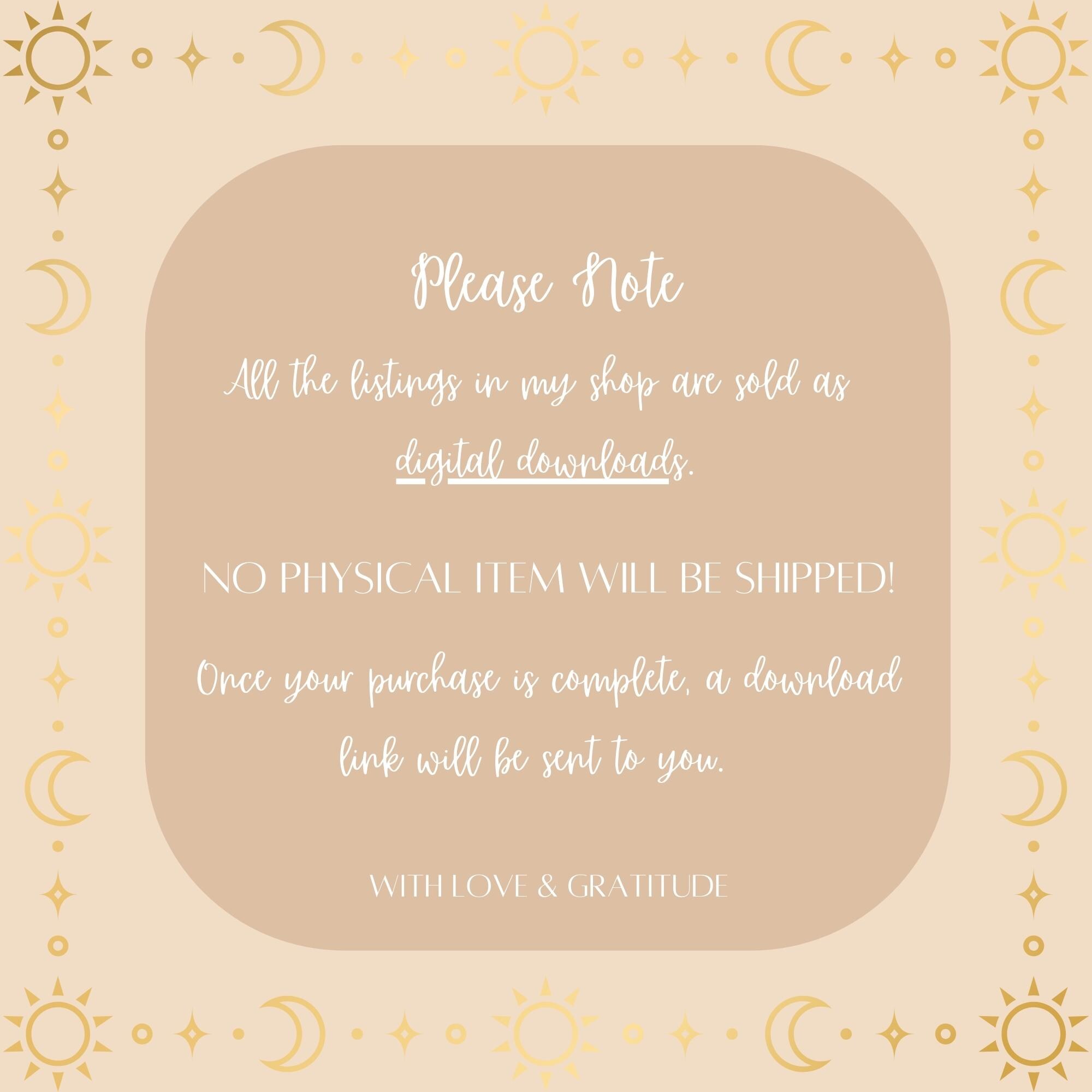 Digital Frequency Cards Printable Frequency Paintings Positive ...