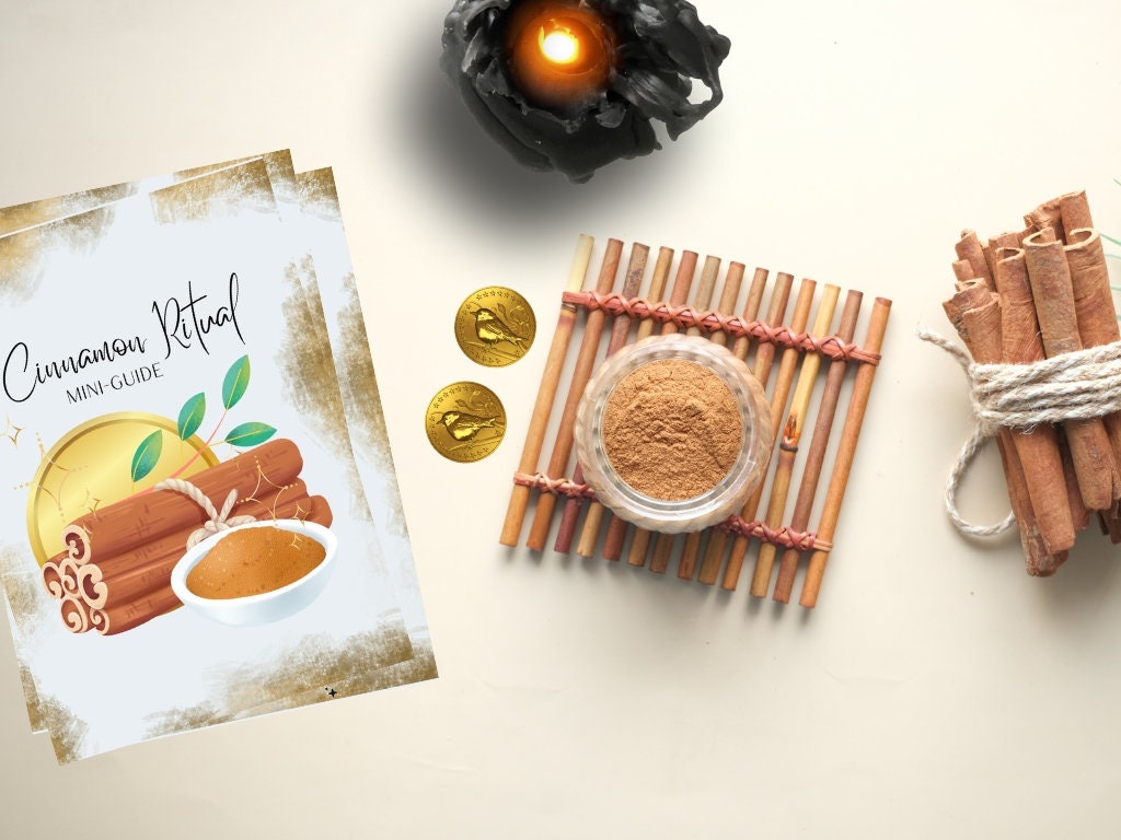 Cinnamon Ritual Guide Digital Downloadable Mini Guide for Manifesting ...