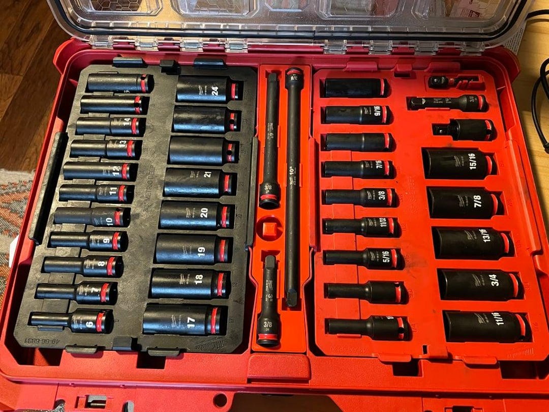 Milwaukee Packout Center Socket Extension Organizer - Etsy