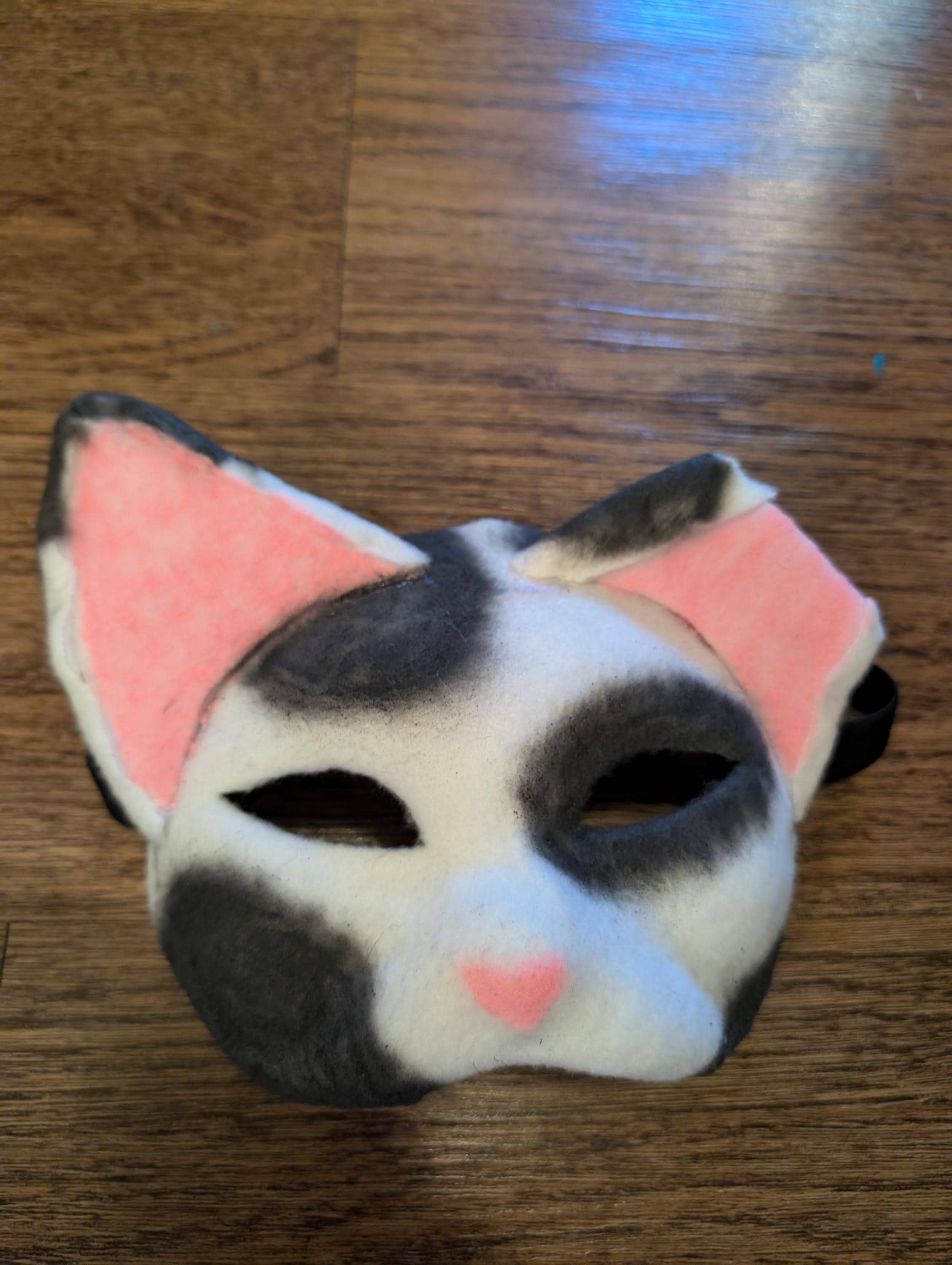 Airbrushed Cat Therian Mask - Etsy