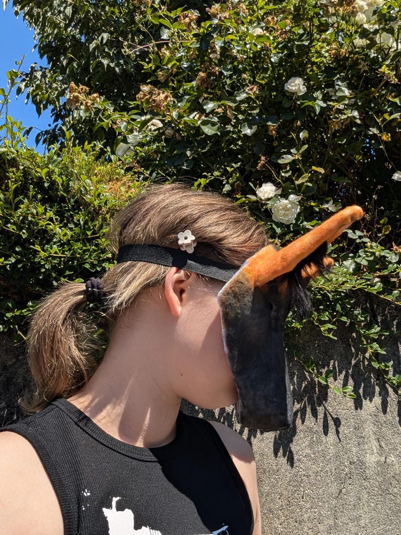 Airbrushed Cross Fox Therian Mask - Etsy