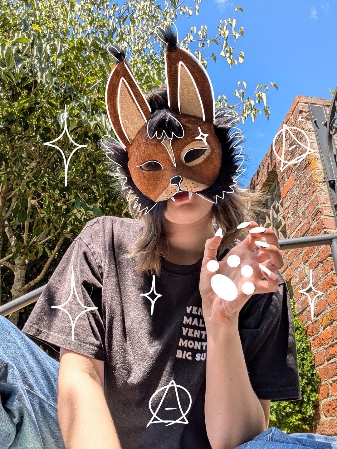 Cat Therian Mask, Therian Mask, Cat Mask, Therain, Lynx Therain Mask ...