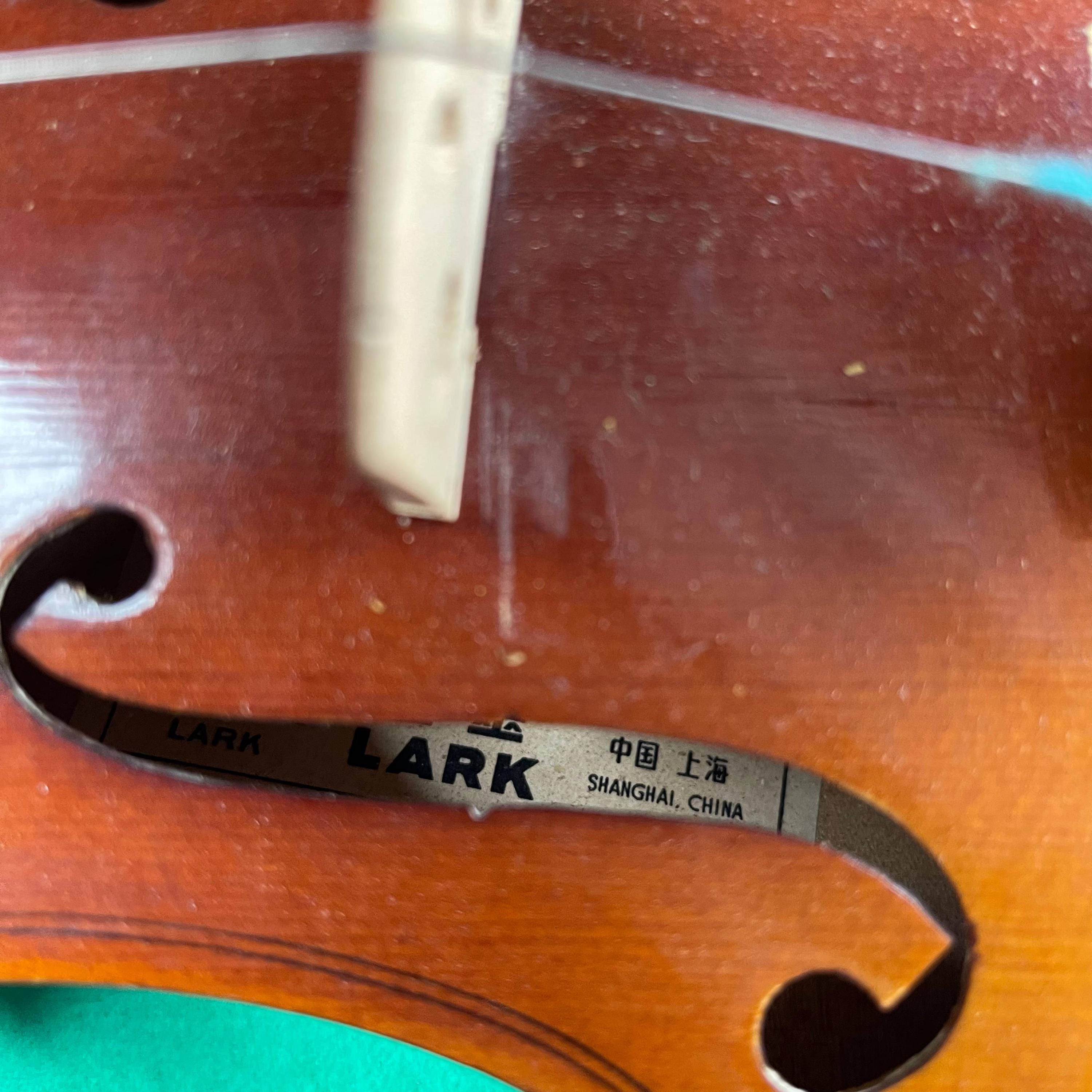 Vintage Chinese Lark Violin Made in Shangai Music Instrument Wood With ...