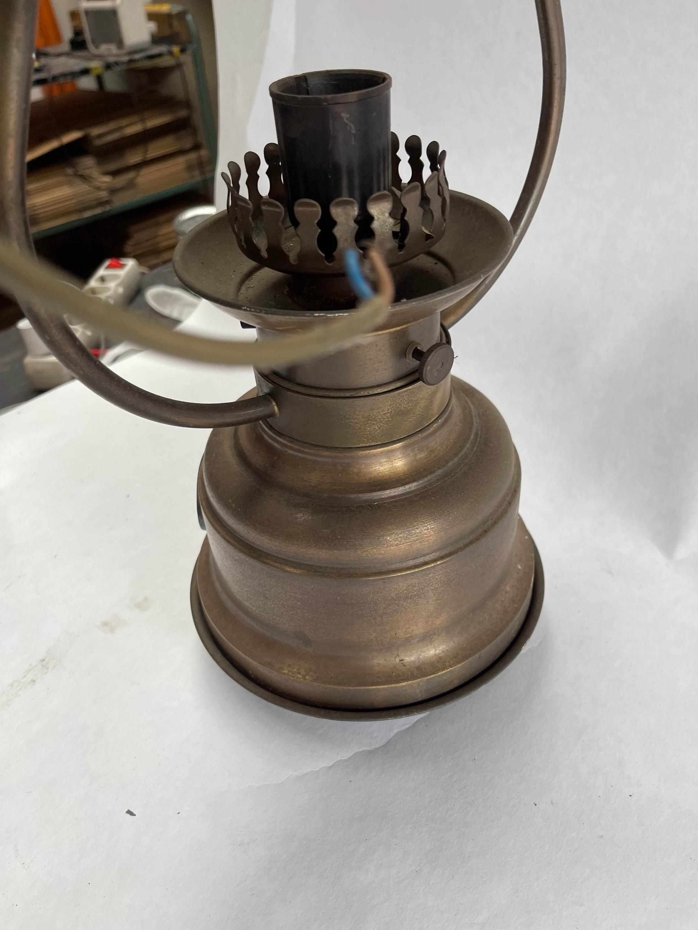S.S. Puritan 1889 Fall River Line Vintage Ship Lamp Hanging Light ...