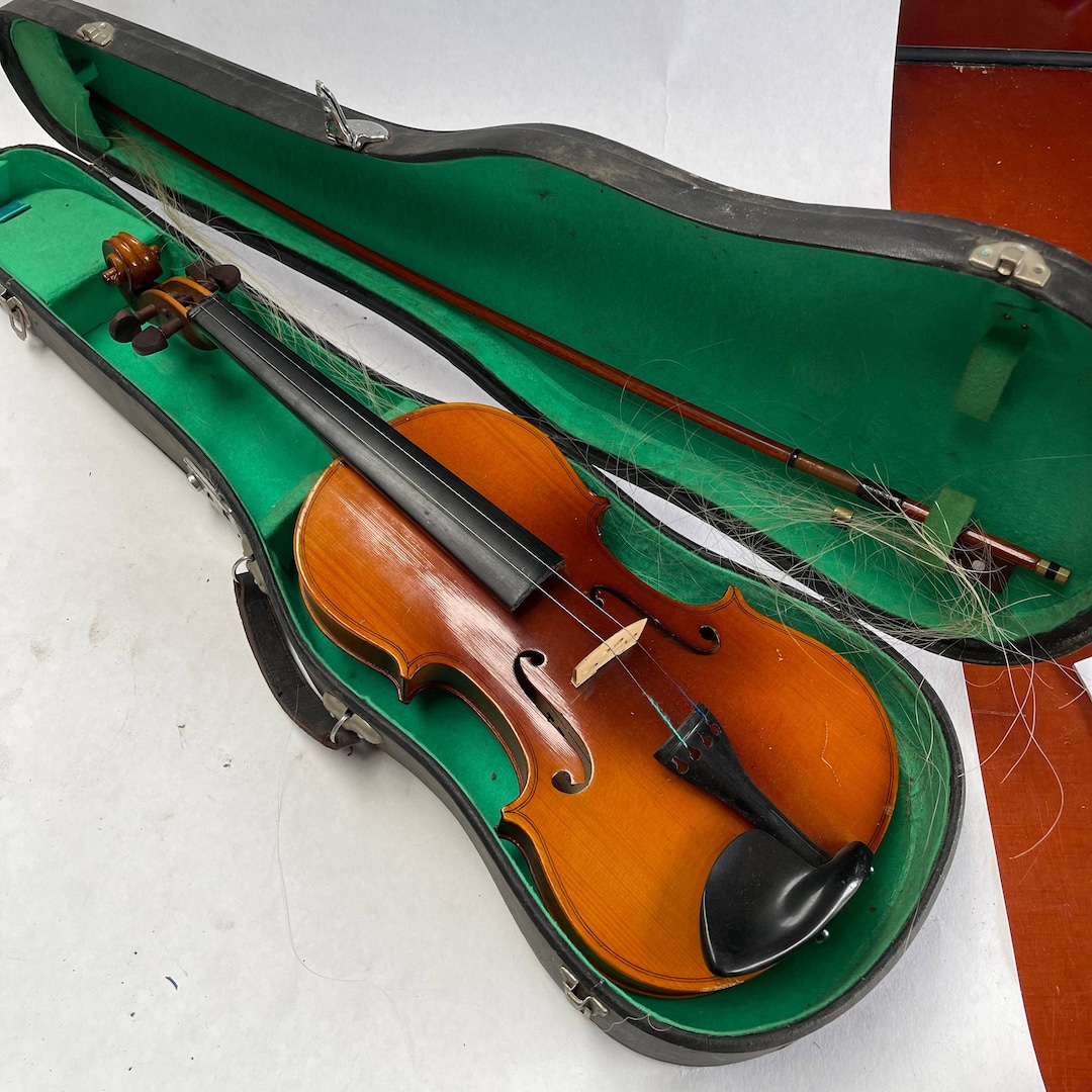 Vintage Chinese Lark Violin Made in Shangai Music Instrument Wood With ...