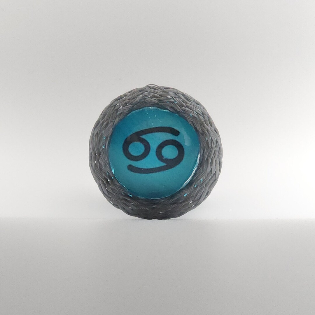 Cancer Crab Zodiac Symbol Fidget Stress Reliever Resin Worry Stone ...